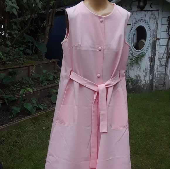 lounge wear by Gossard | Dresses | Vintage Pink Maxi Dress | Poshmark